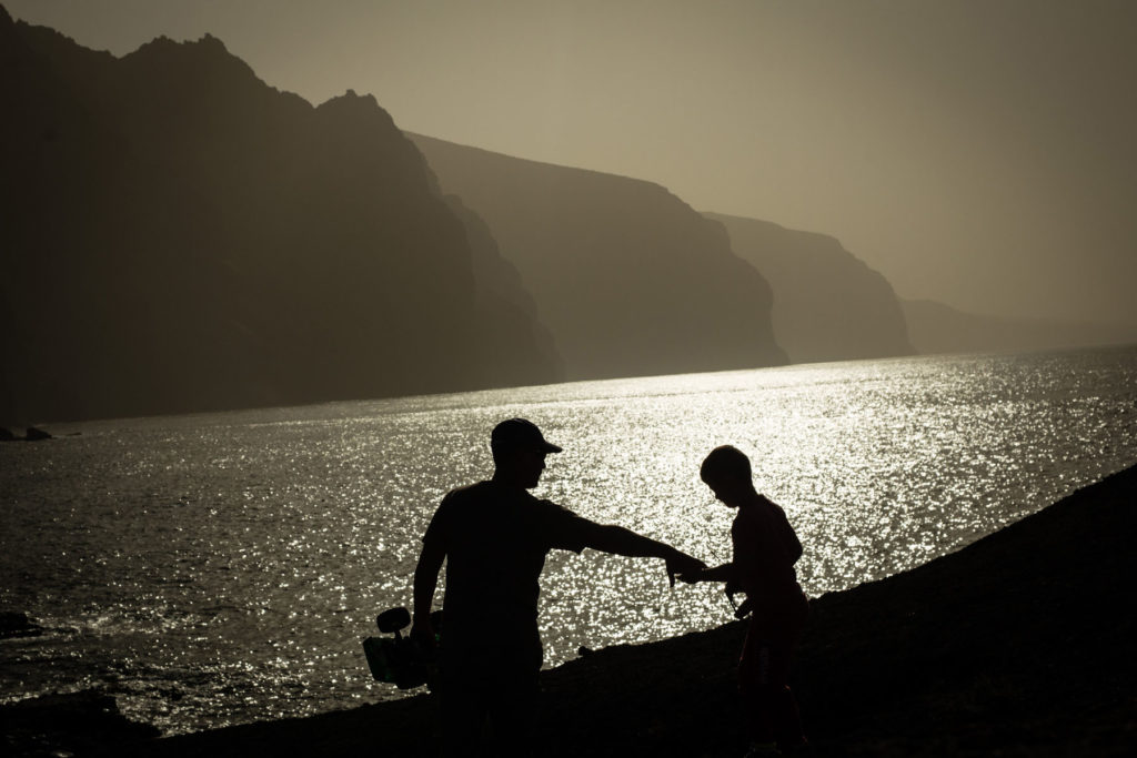 First trip of Titsa bus 369 in Tenerife | Buenavista del Norte - Punta ...